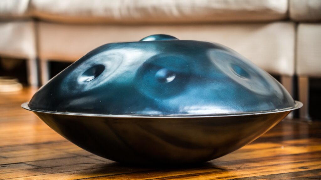 Aura Handpan (various scales): Azure Series Raw Steel - Didge Project