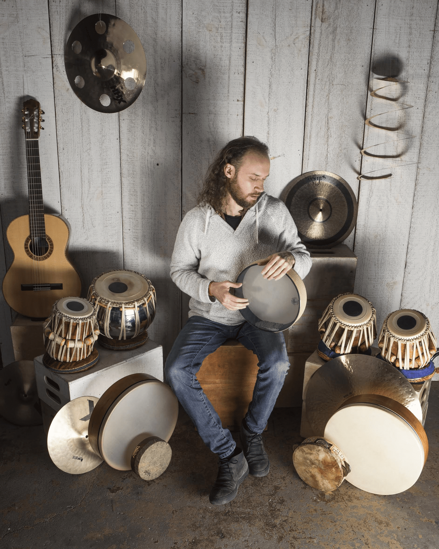 Frame Drum Rhythm Tutorial + Frame Drum Tuning Tutorial