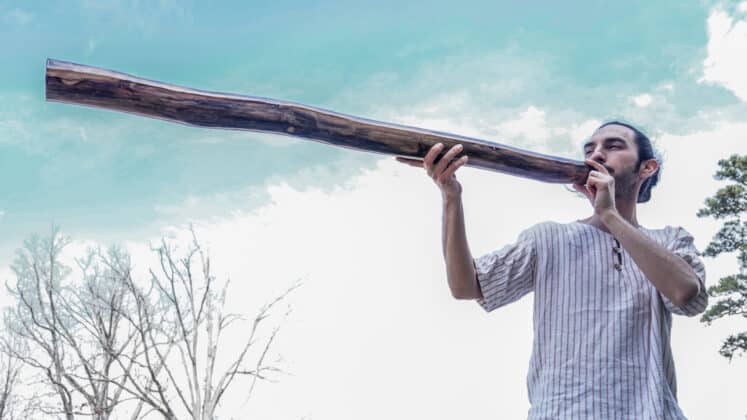 What is a didgeridoo (the droning Aboriginal Australian wind instrument)?