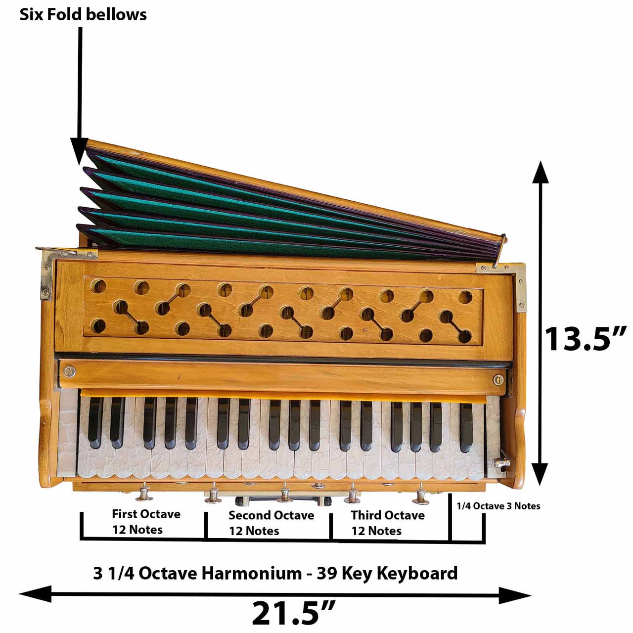 Deluxe Harmonium: Various Sizes - Didge Project
